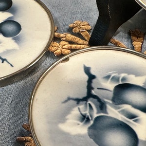 Set of 10 Blue & White Delft Coasters - Etsy