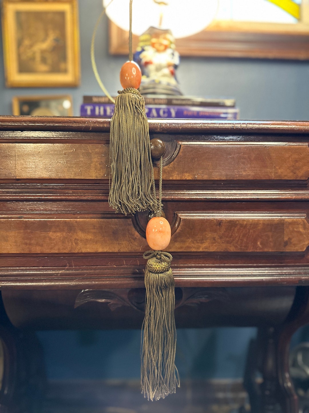 Pair of Japanese Fuchin Scroll Weights - Etsy