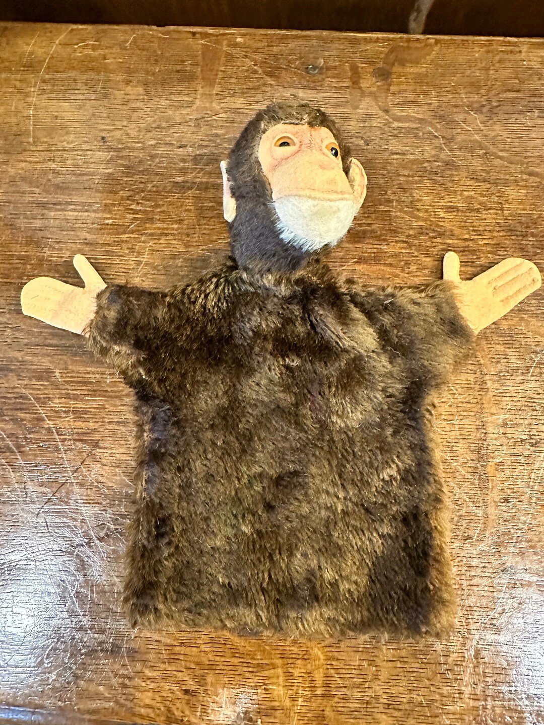 Vintage Steiff Chimp Jocko Puppet Glass Eyes Plush German Vintage ...