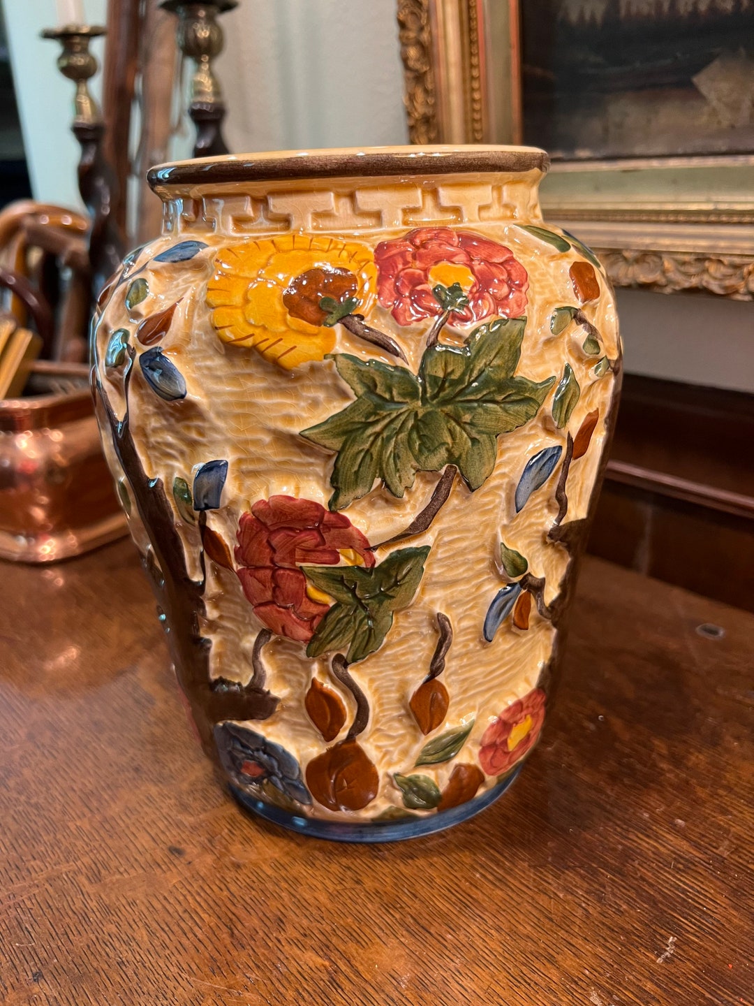 Indian Tree Vase H J Wood - Etsy