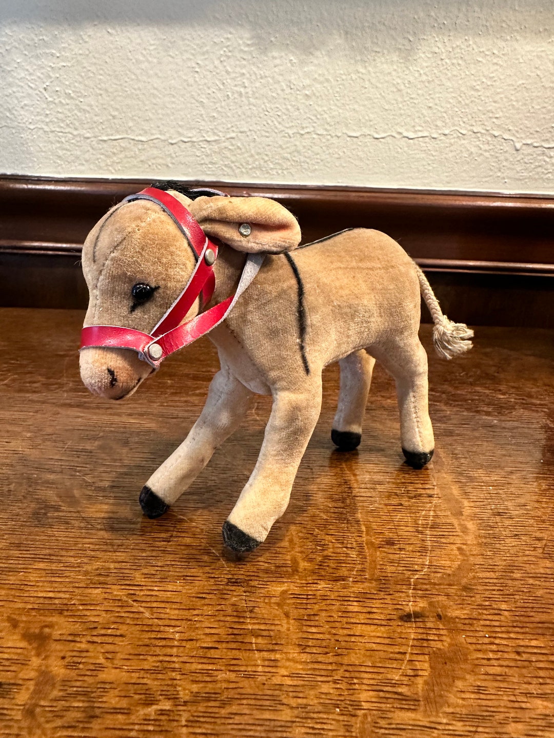 Vintage Steiff Donkey Glass Eyes 1950s Retro Mid Century Plush German Vintage Stuffed Toy - Etsy