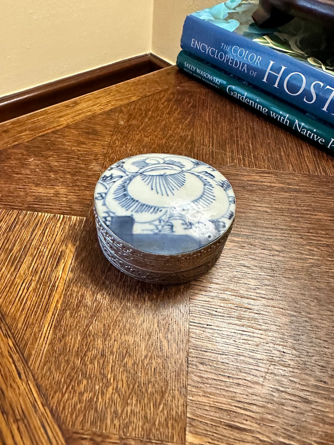 Vintage Shard Box Blue and White Shard Box - Etsy