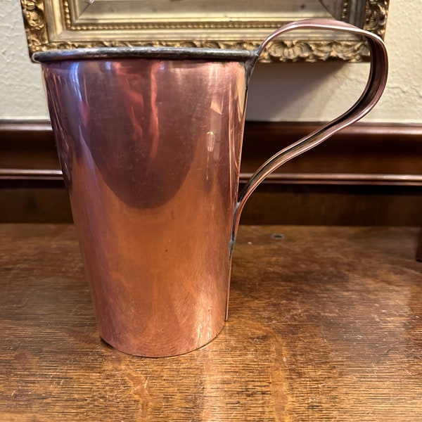 Antique Copper Tankard - Etsy