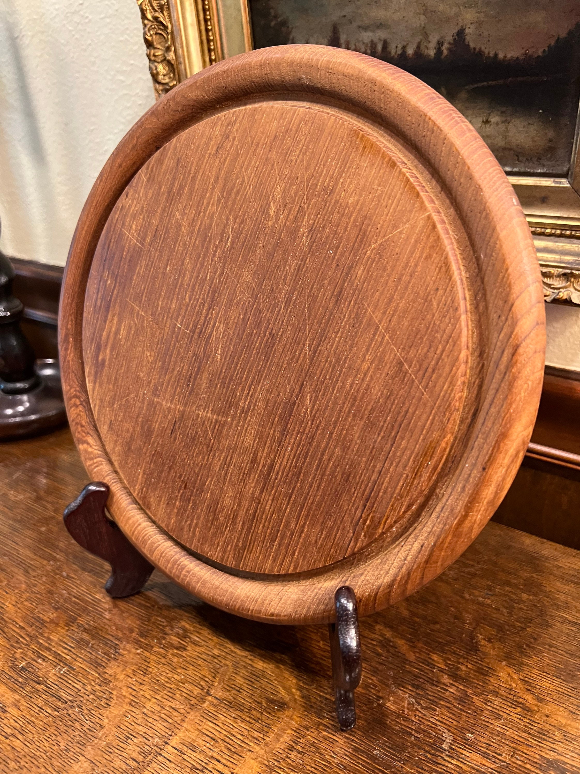 Vintage Wood Bread Board - Etsy