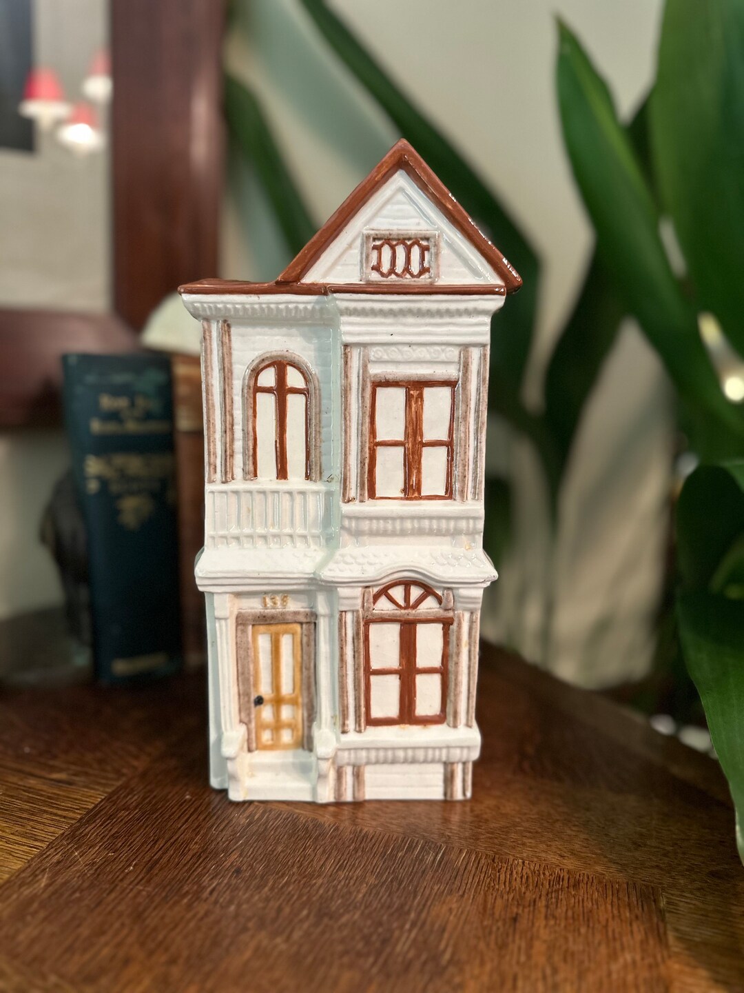 Vintage Victorian House Wall Vase - Etsy
