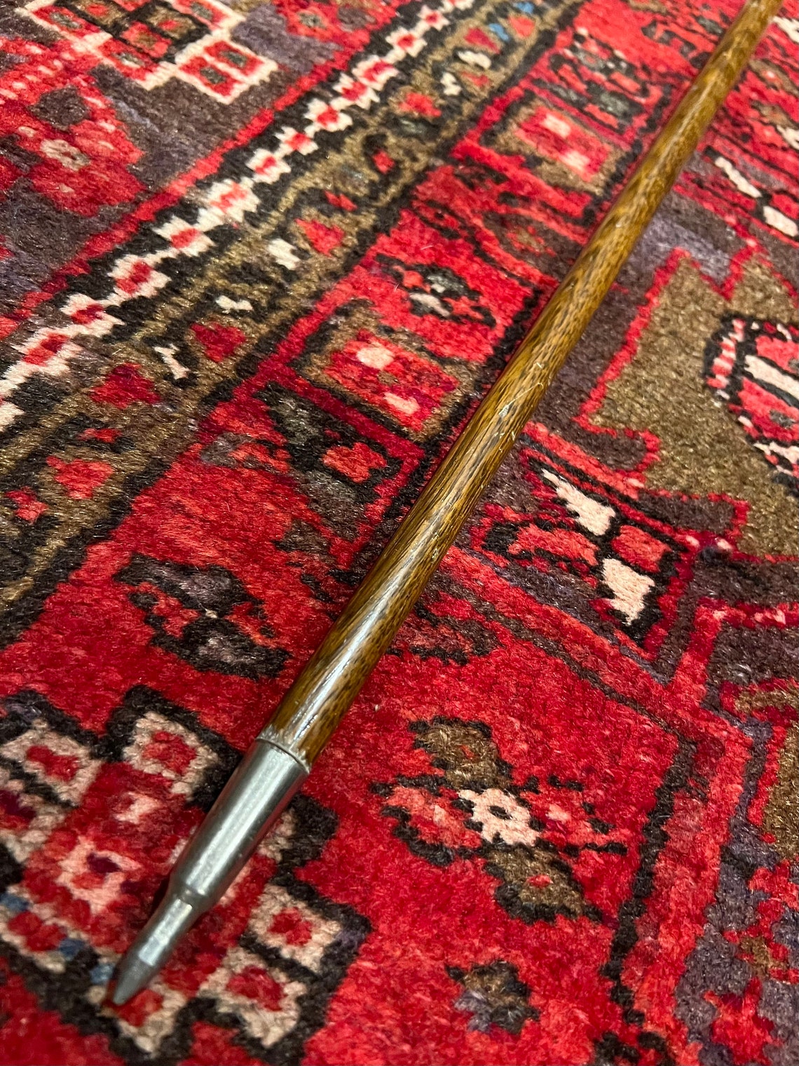 Walking Stick Crook With Spike Pommel 34 - Etsy