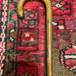 Walking Stick Crook With Spike Pommel 34” - Etsy