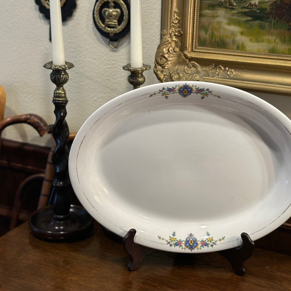 Old Ironstone Platter - Etsy