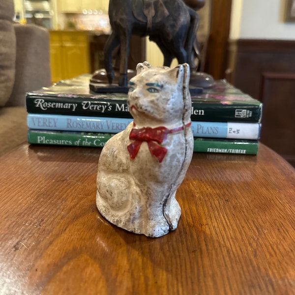 Antique Cat Bank - Etsy