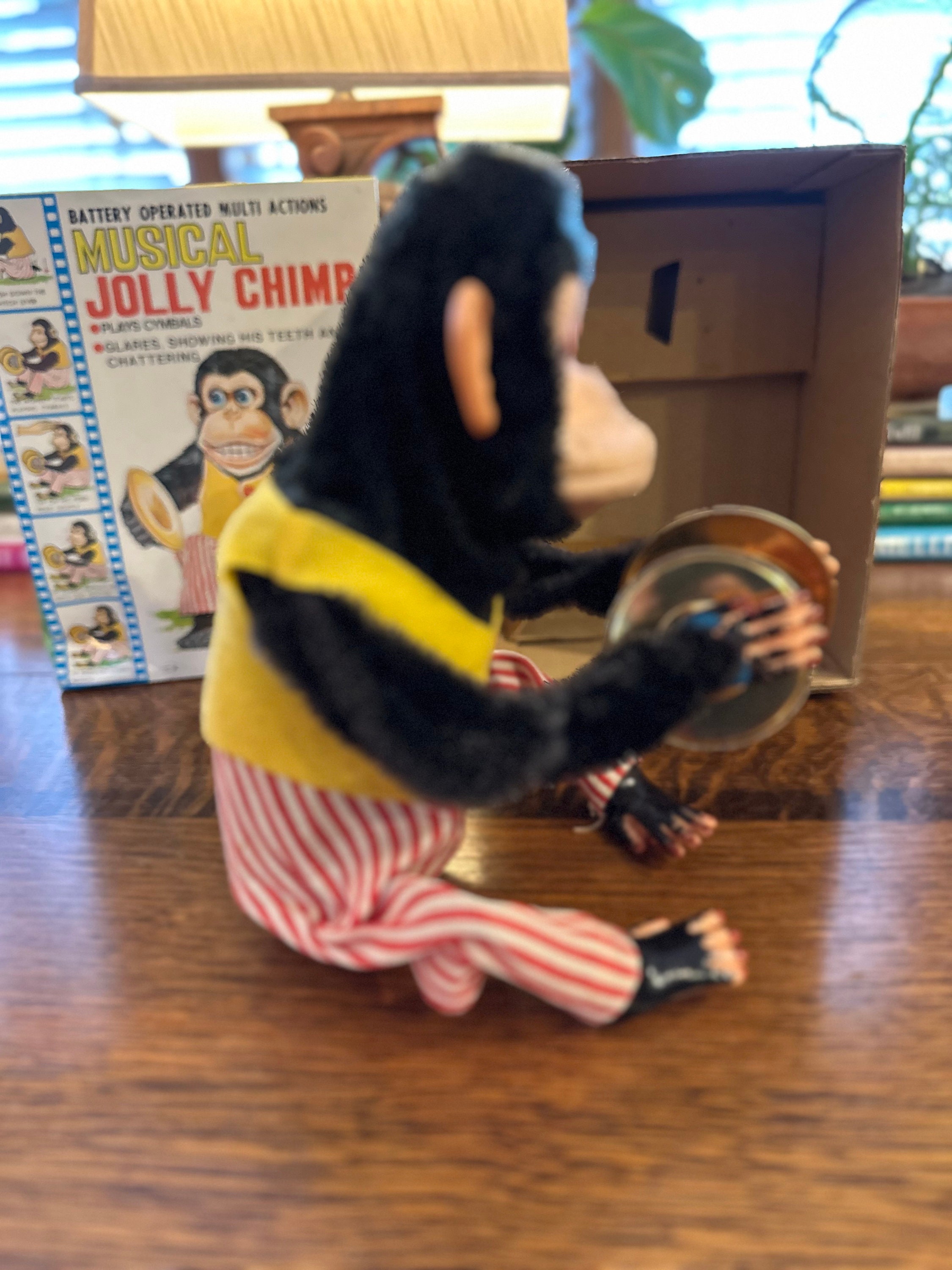 Vintage CK Daishin Original Musical Jolly Chimp in Original Box - Etsy