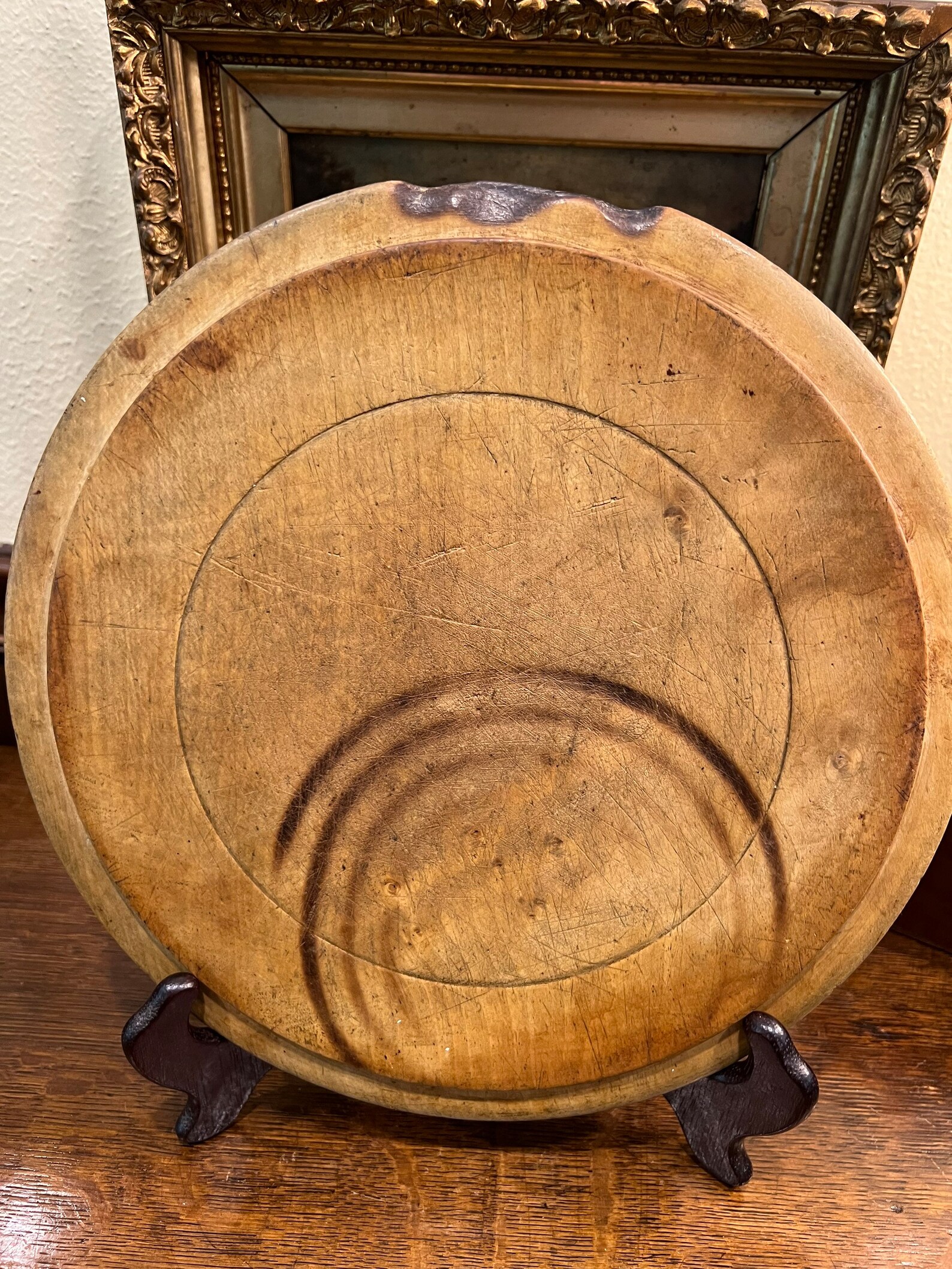 Antique Wood Bread Board - Etsy