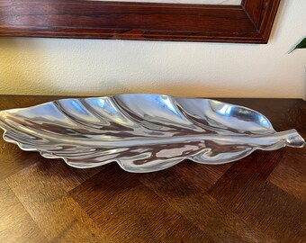 Mexican Pewter Serving Tray - Etsy