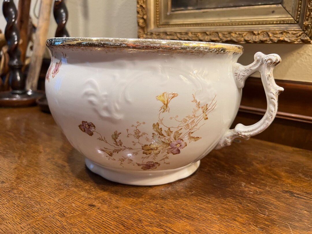 Chamber Pot Maddocks Works Lamberton Royal Porcelain - Etsy