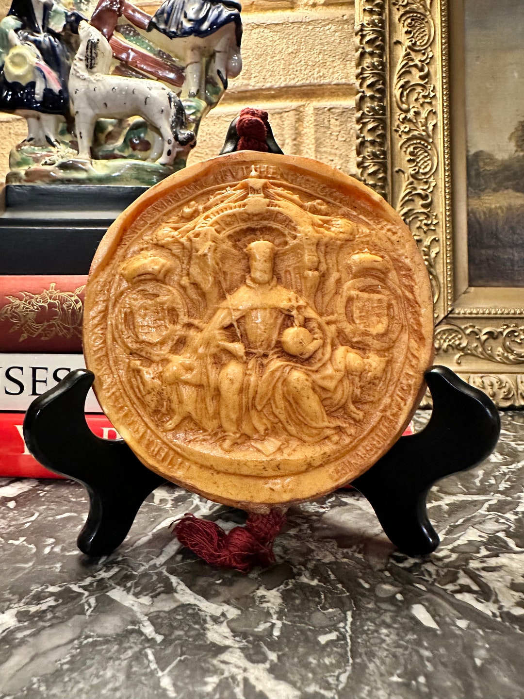 King Henry VIII Wax Seal Resin Reproduction - Etsy
