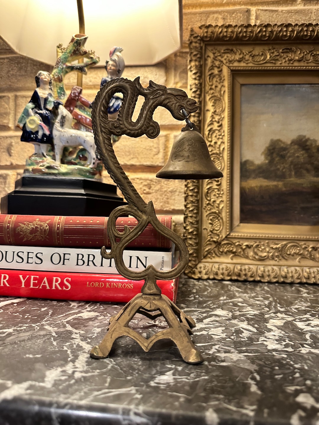 Brass Chinese Dragon Bell - Etsy