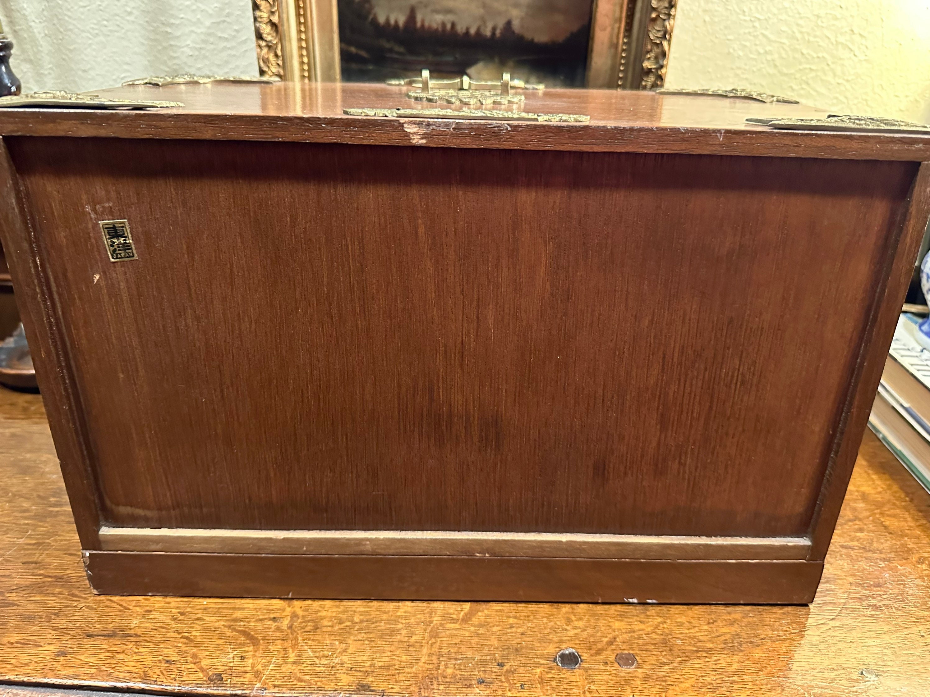 Ornate Jewelry Box With Lock and Key - Etsy