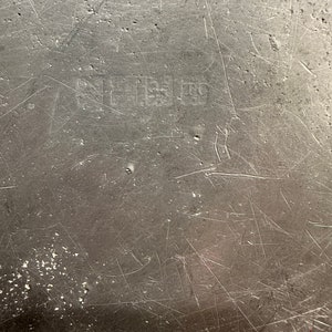 Antique Round Pewter Tray C 1820 - Etsy