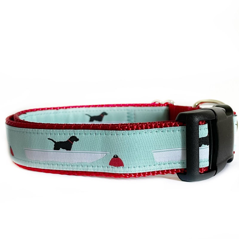 Nautical Dog Collars - Etsy