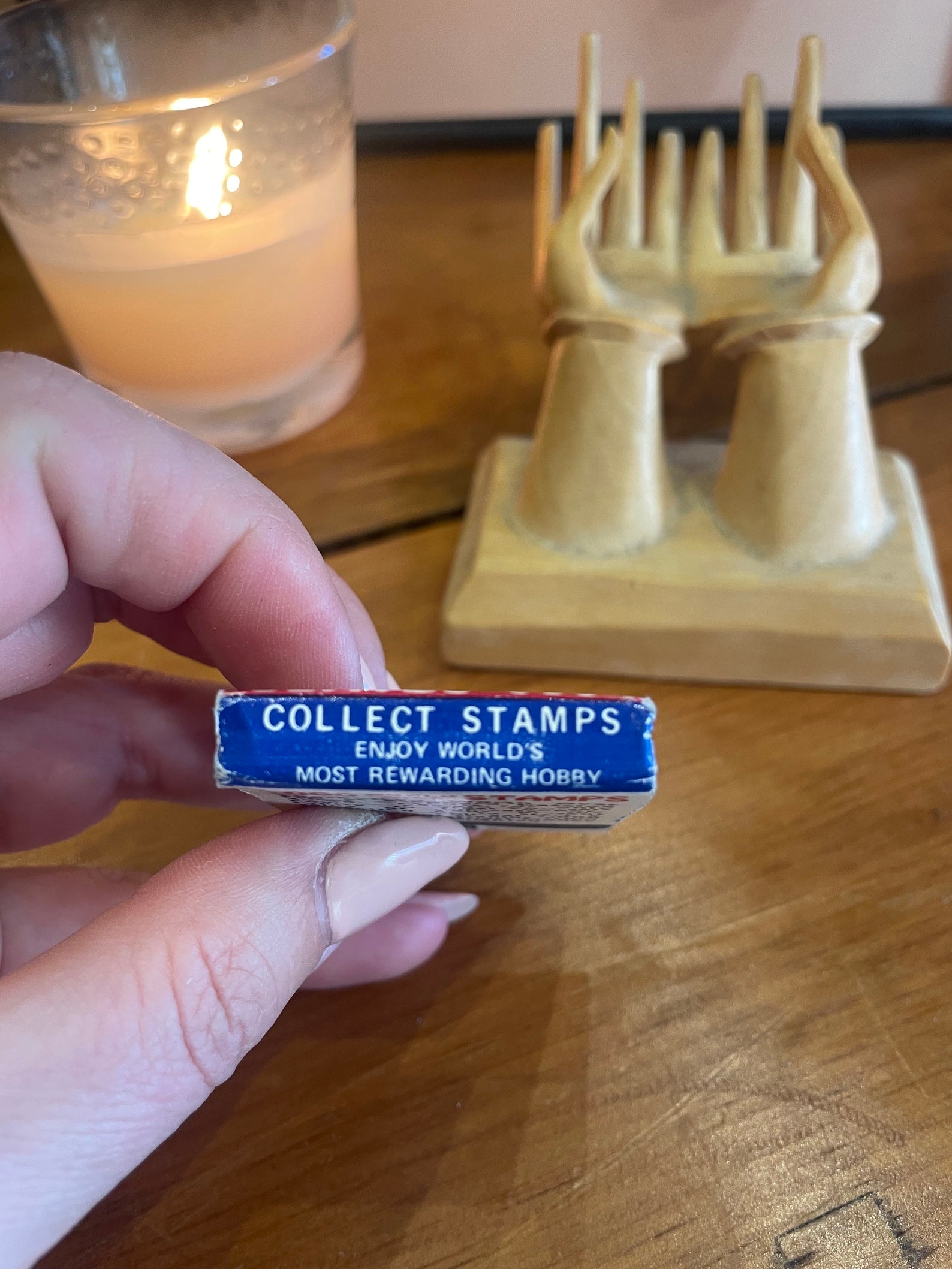 Vintage JFK John F. Kennedy Collect Stamps Advertisement Collectable ...