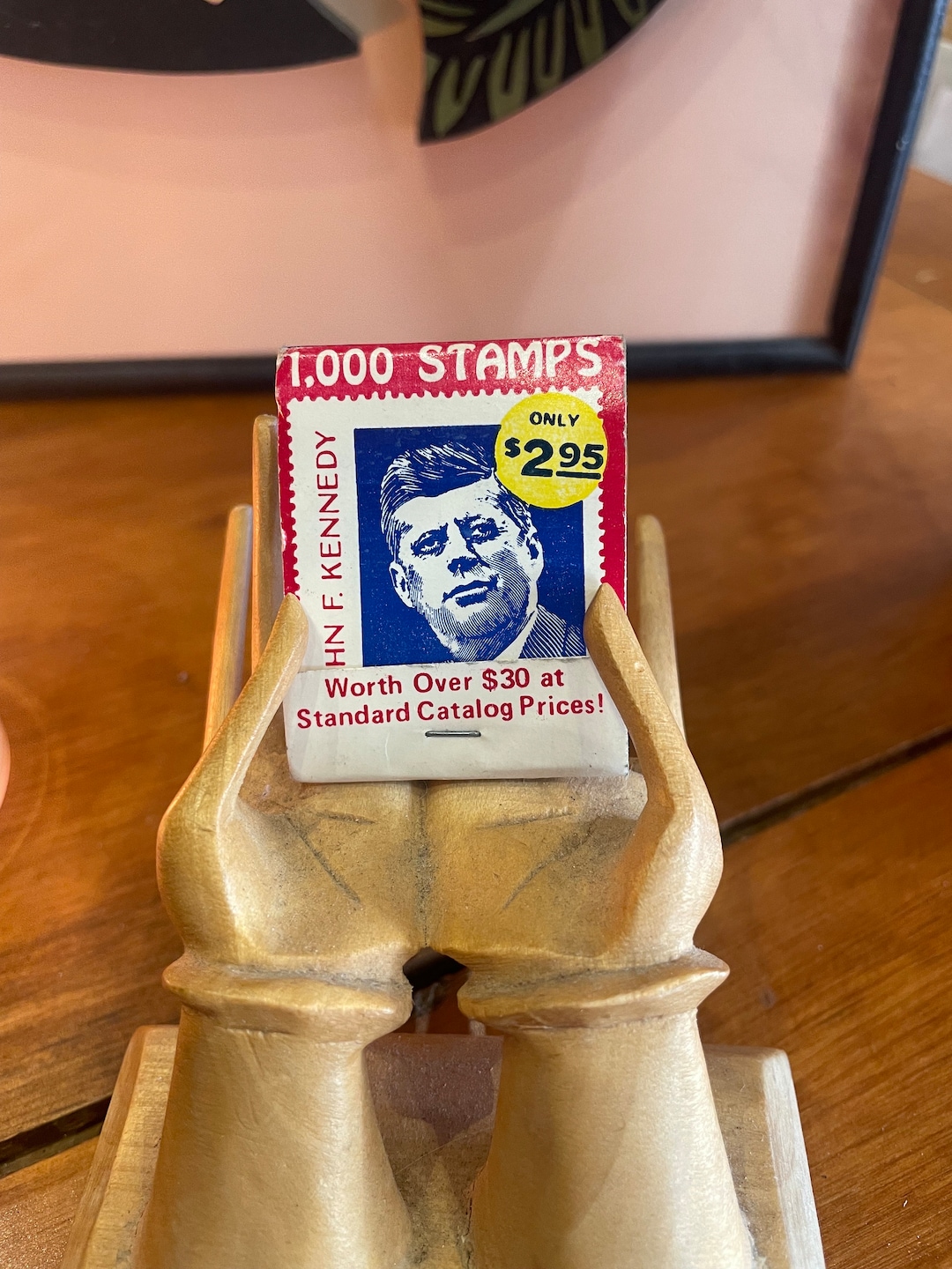 Vintage JFK John F. Kennedy Collect Stamps Advertisement Collectable ...