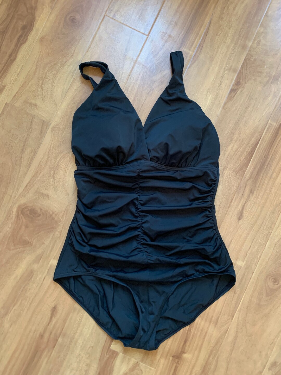 Vintage Black Jantzen One Piece Bathing Suit Swimsuit Plus Size 16 - Etsy