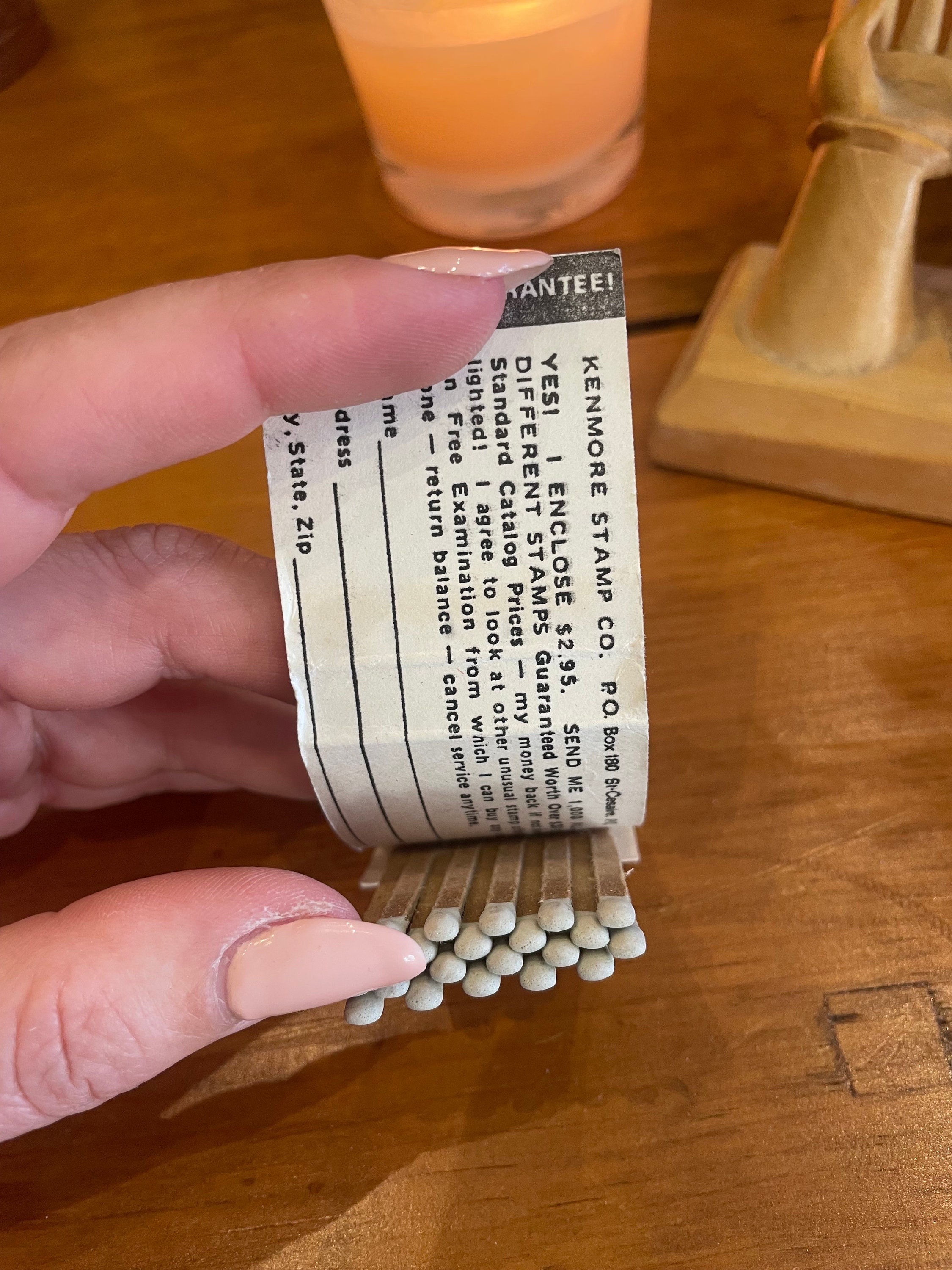 Vintage JFK John F. Kennedy Collect Stamps Advertisement Collectable ...