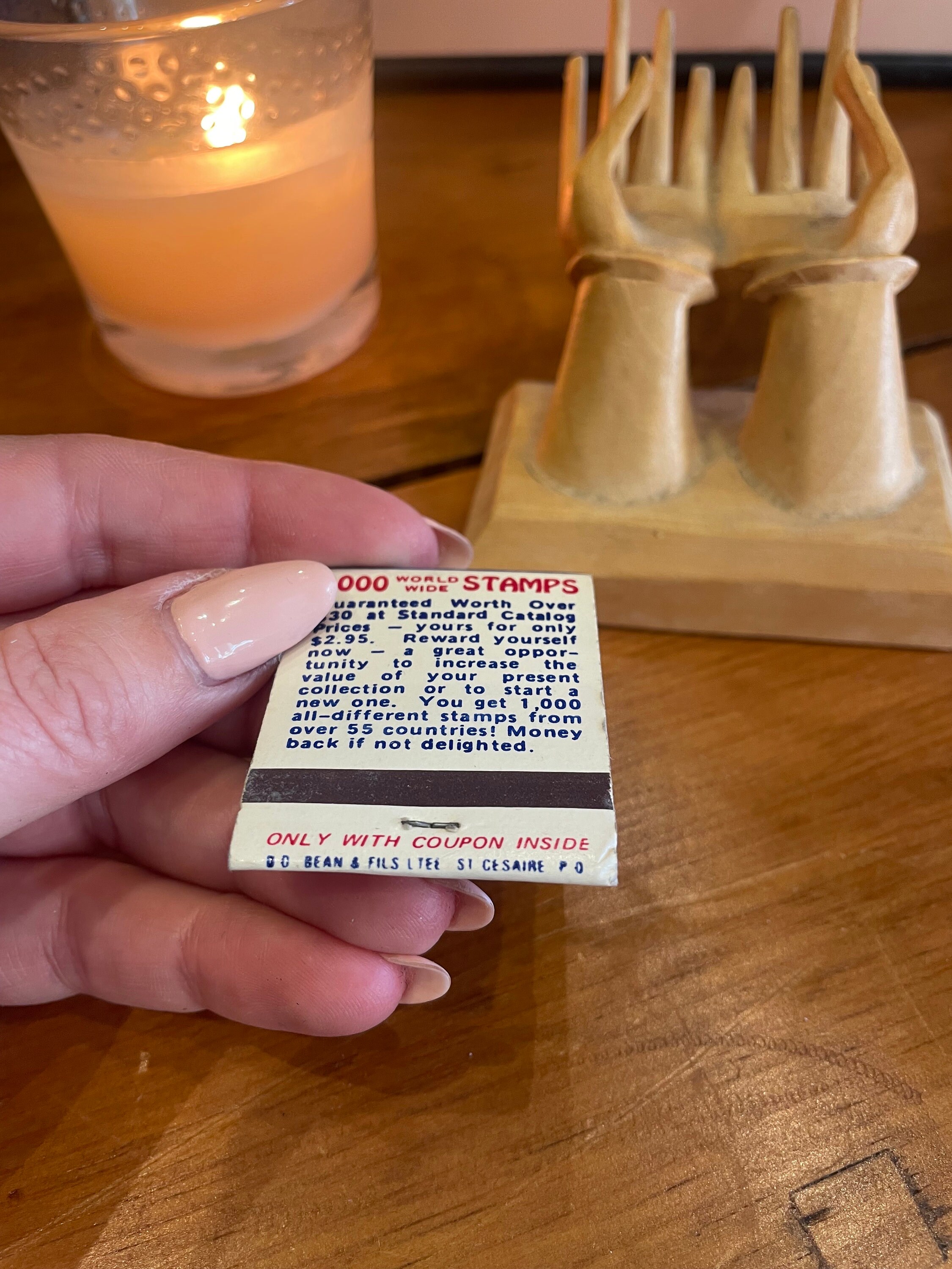 Vintage JFK John F. Kennedy Collect Stamps Advertisement Collectable ...