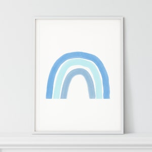 Rainbow Print, Boys Room Art, PRINTABLE ART, Rainbow Printable, Rainbow ...