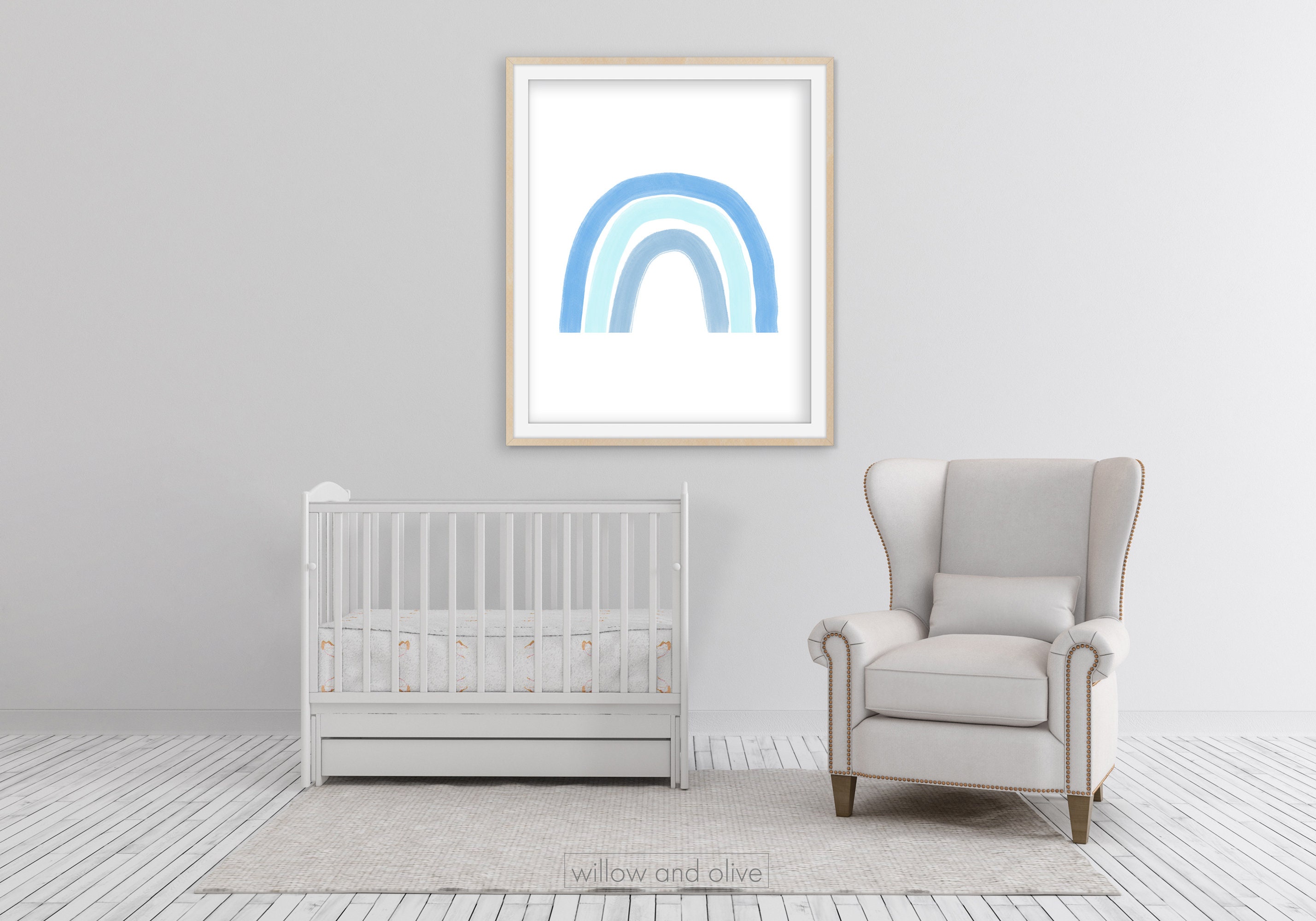 Rainbow Print, Boys Room Art, PRINTABLE ART, Rainbow Printable, Rainbow ...