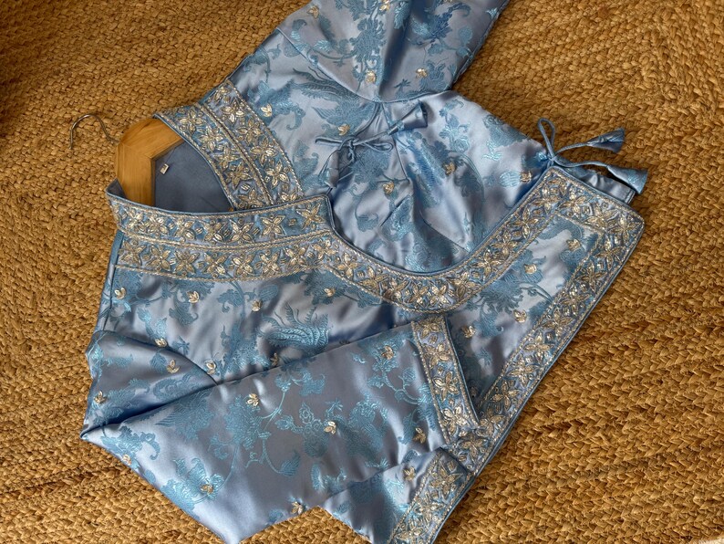 Blue Taasko Cholo/ Nepali Cholo/ Traditional/ Hand Embroidery - Etsy