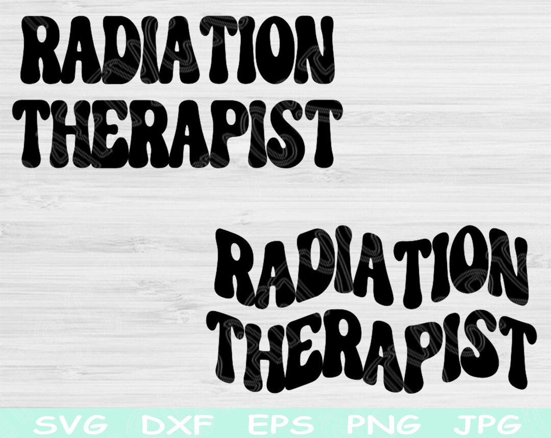 Radiation Therapist Svg Dxf Png Cut Files, Radiation Therapy Svg ...