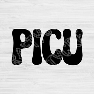 PICU Nurse Svg Png Cut Files Pediatric Nurse Svg Peds Nurse - Etsy