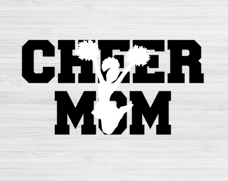 Cheer Mom Svg Cheer Svg Cheerleader Svg Dxf Png Instant - Etsy
