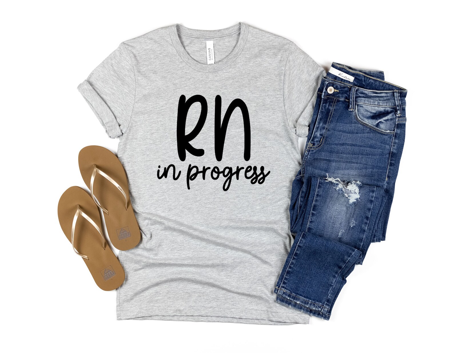 RN Svg in Progress Dxf Png Cut Files, Registered Nurse Svg, Nurse Life ...