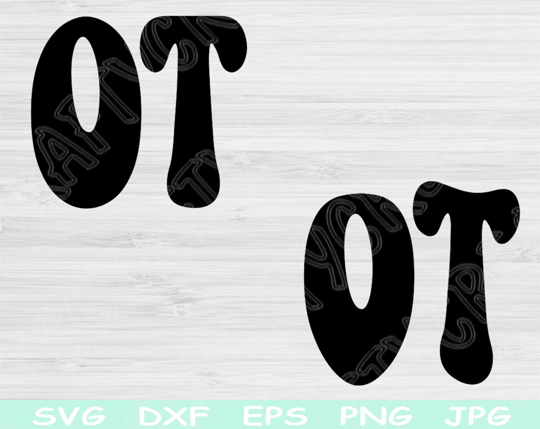 OT Svg Png Cut Files Occupational Therapist Svg Occupational - Etsy