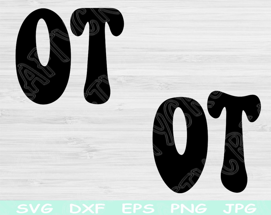 OT Svg Png Cut Files Occupational Therapist Svg Occupational - Etsy