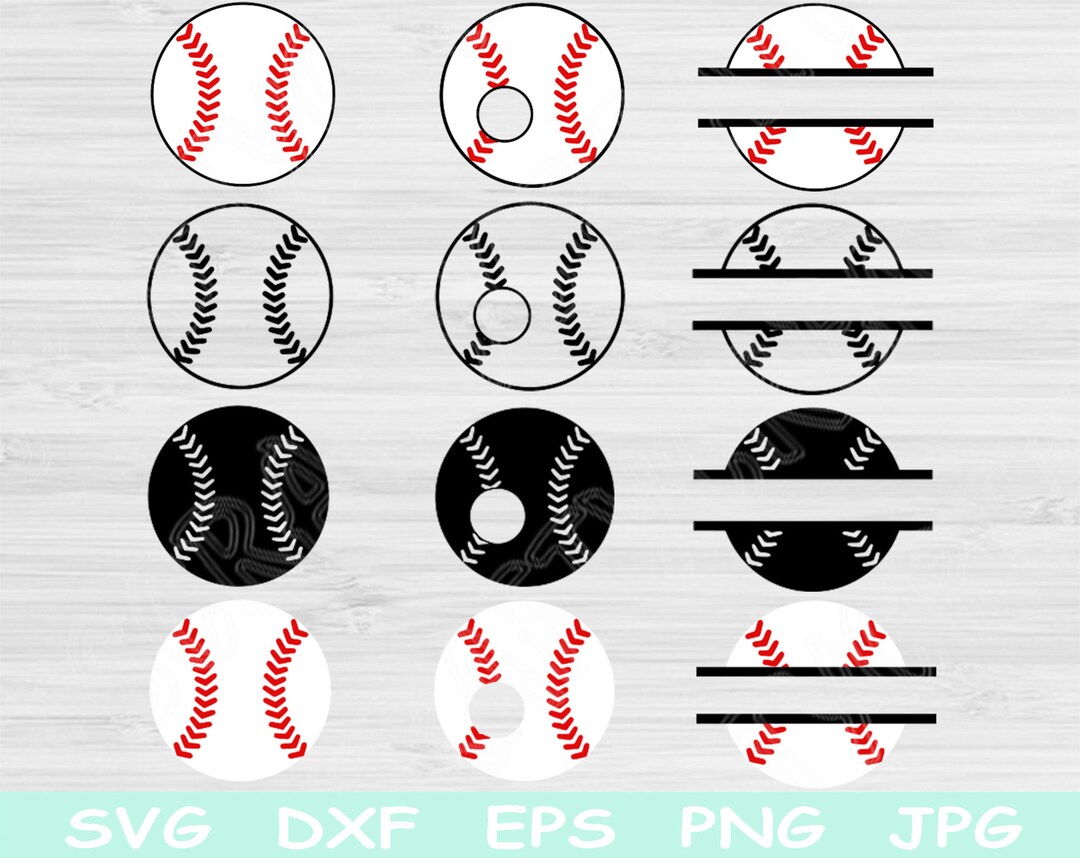 Baseball Png, Baseball Vector, Baseball Monogram Svg Files for Cricut ...
