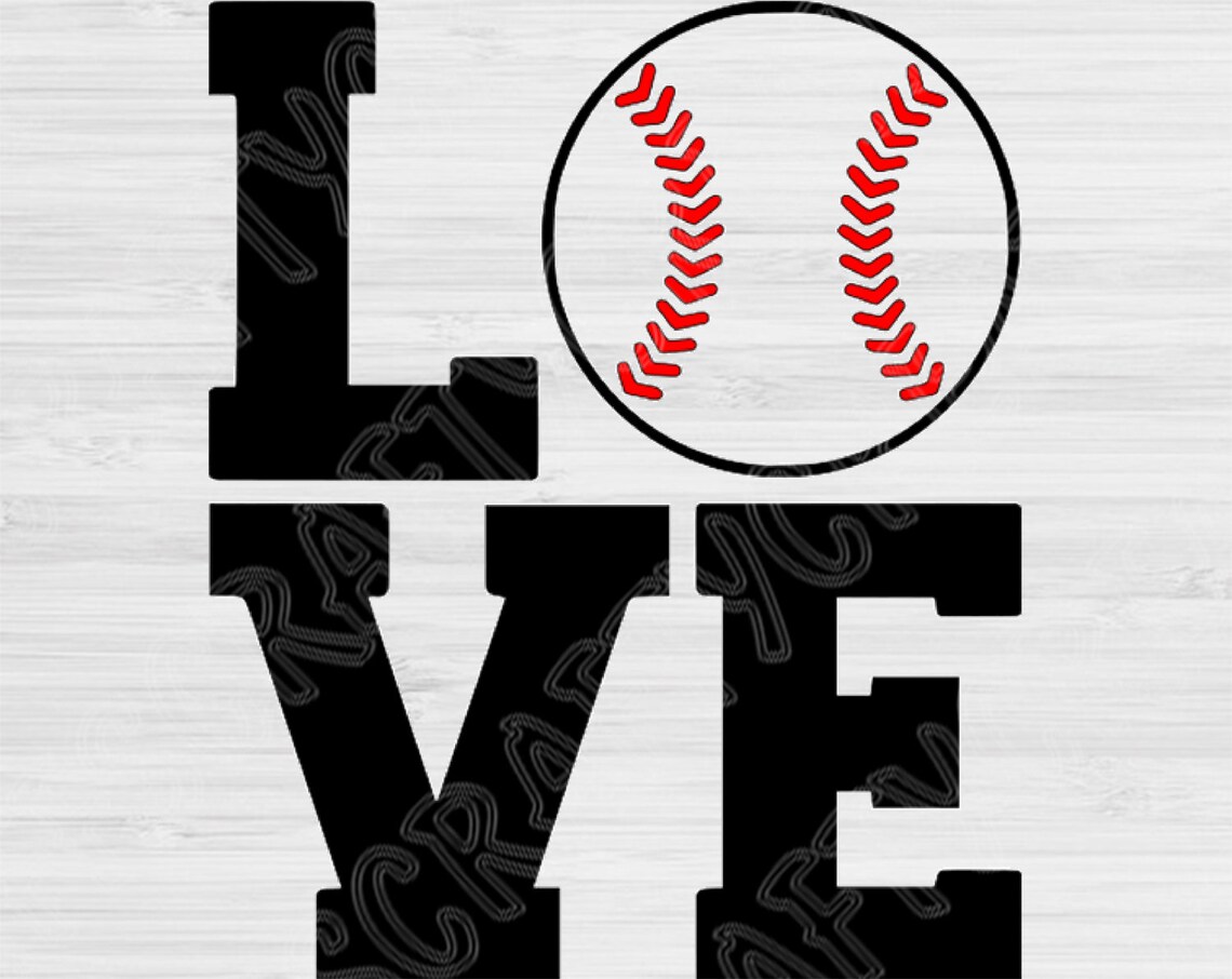 Love Baseball Svg Designs for Sister or Mom. Baseball Love Svg Cut ...