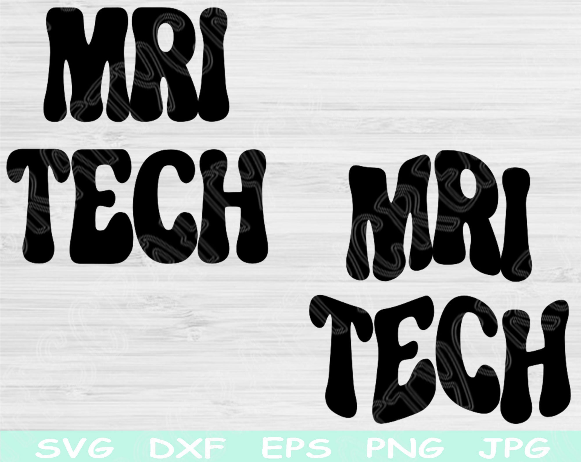 Mri Tech Svg Dxf Png Eps Cut Files Radiology Tech Svg - Etsy