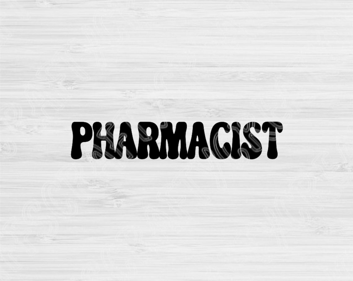 Pharmacist Svg Dxf Png Cut Files Pharmacy Tech Svg - Etsy