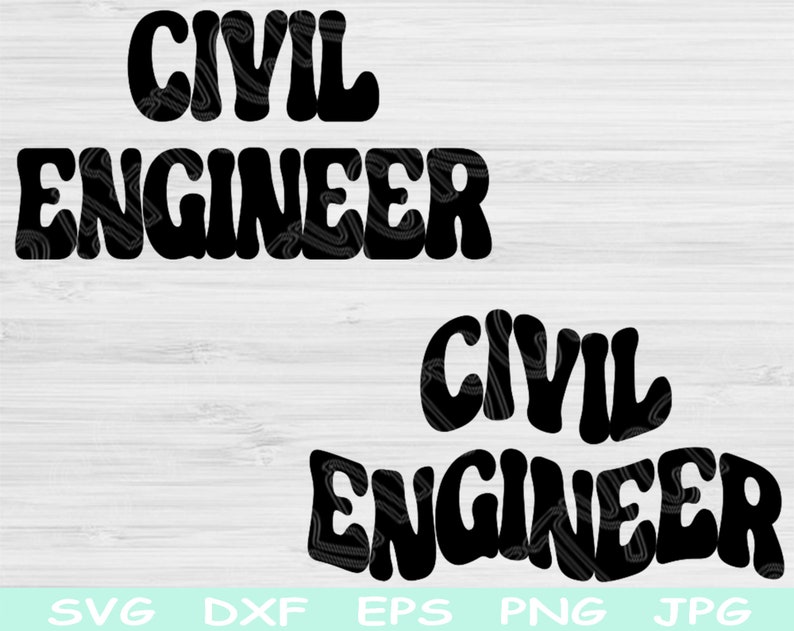 Civil Engineer Svg Dxf Png Eps Cut Files Engineering Svg - Etsy
