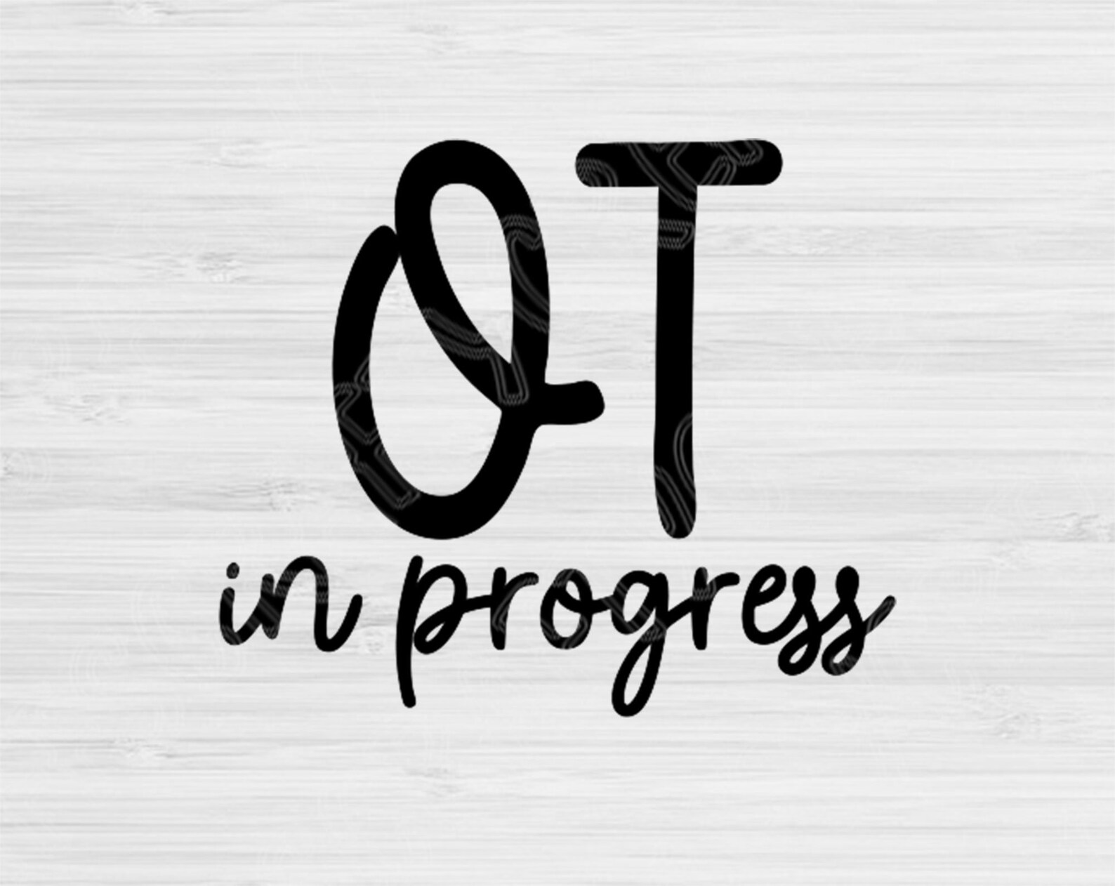 OT Svg in Progress Png Cut Files Occupational Therapist Svg - Etsy