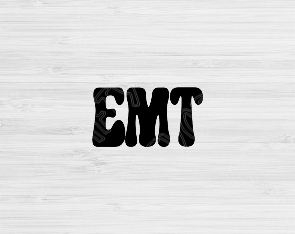 EMT Svg Dxf Png Cut Files Paramedic Svg Medic Svg Files for - Etsy