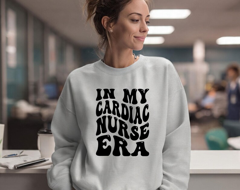 In My Cardiac Nurse Era Svg, Heart Nurse Shirt Design, Cardiology RN ...