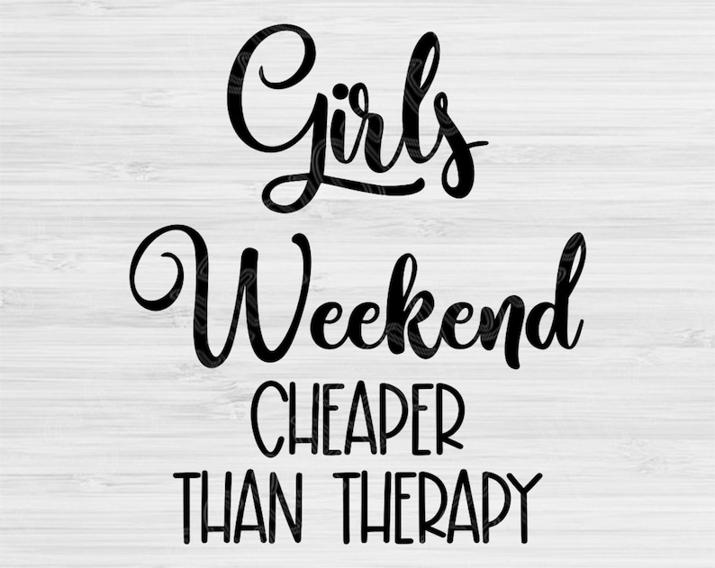 Girls Weekend Svg Girls Trip Svg Files for Cricut Best | Etsy