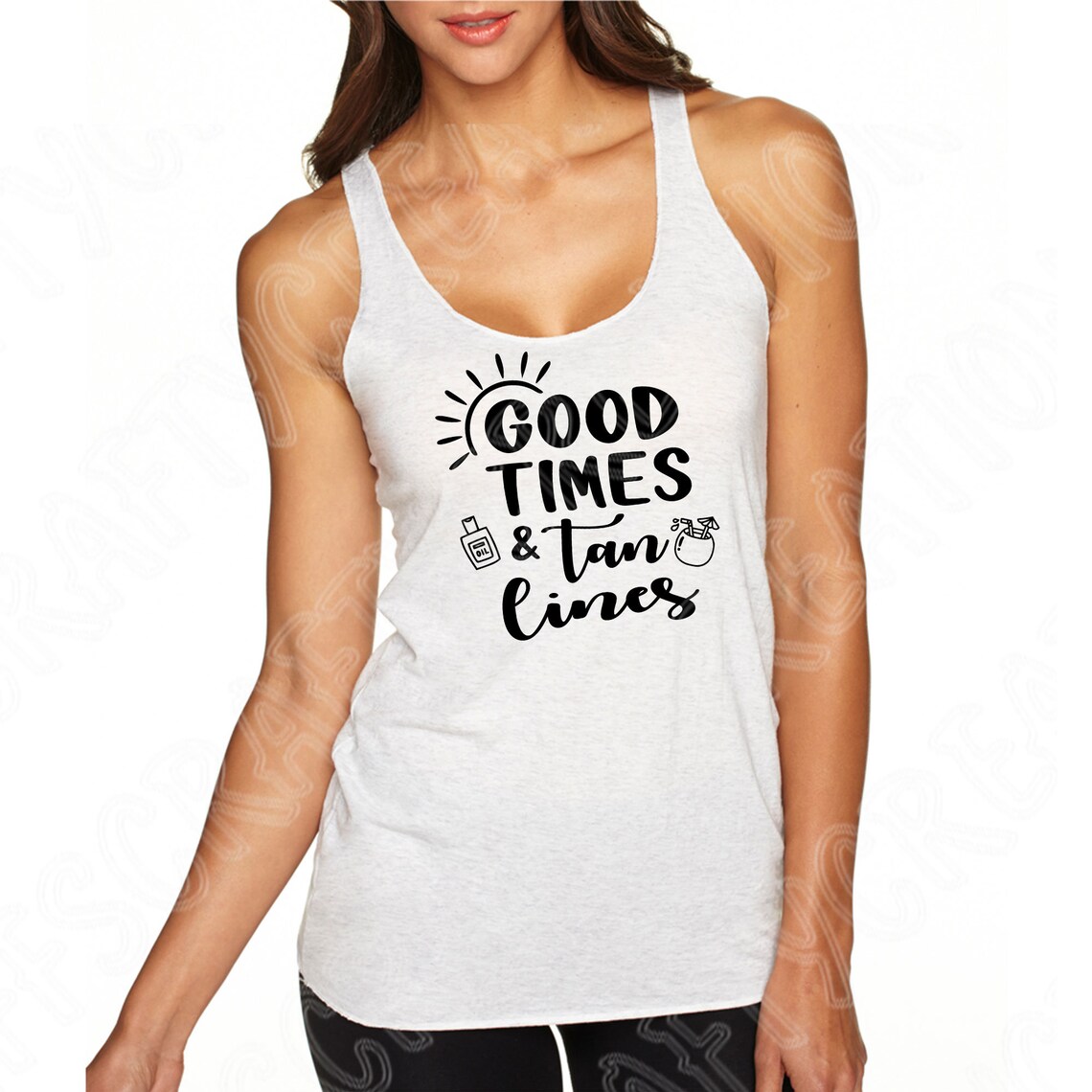 Good Times and Tan Lines Svg Summer Svg Files for Cricut | Etsy