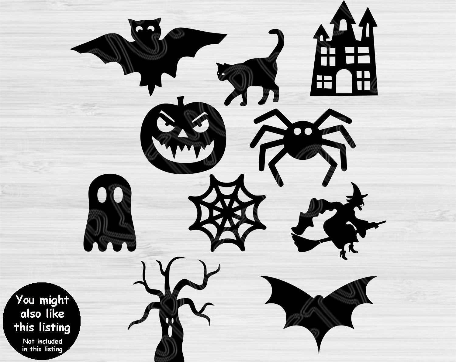 Ghost Svg Witch Svg. Halloween Svg Bundle. Halloween Svg | Etsy