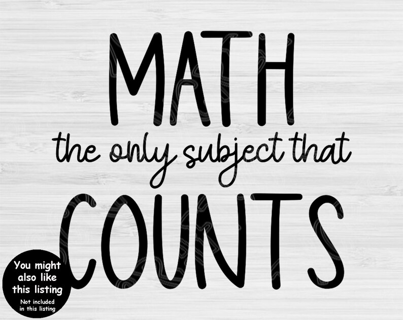 Math Teacher Like A Normal Teacher but Way Cooler Svg Math - Etsy