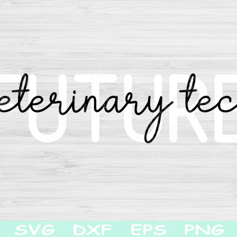 Vet Tech Svg - Etsy