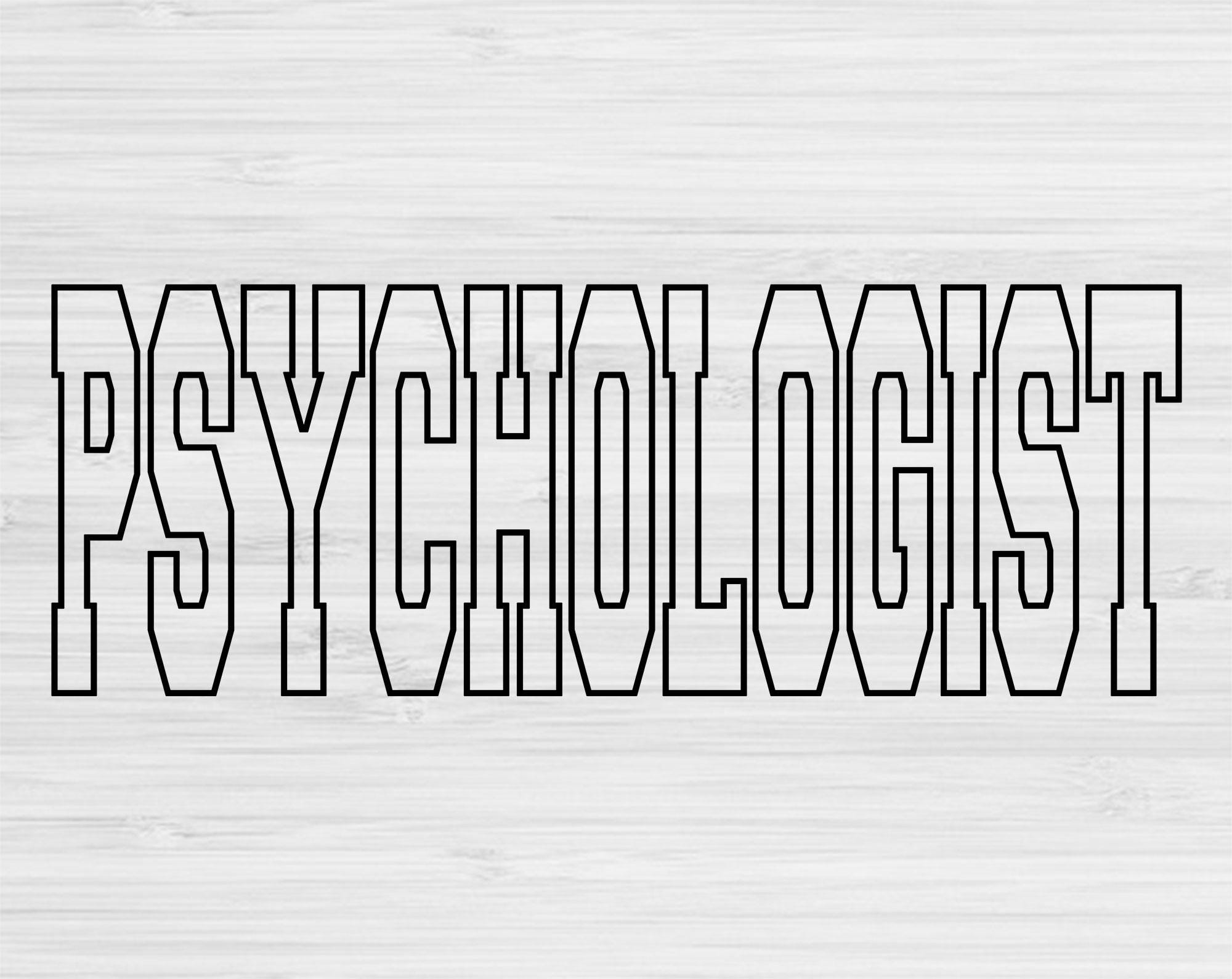 Psychologist Svg Dxf Cut Files, Psychologist Png, Psychology Svg Files ...